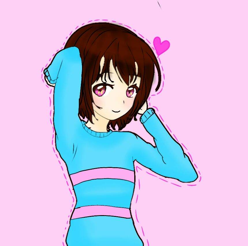 When Frisk Open Her Eyes Undertale Amino