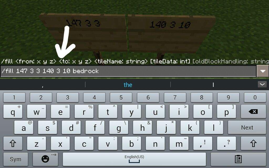 Tutorial How To Use fill Command In MCPE FEATURED Minecraft Amino