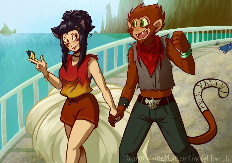 Parejas De Lol Ahri Y Wukong League Of Legends En Español Amino