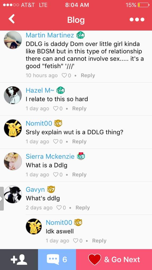 Explaining Ddlg Relationships Amino