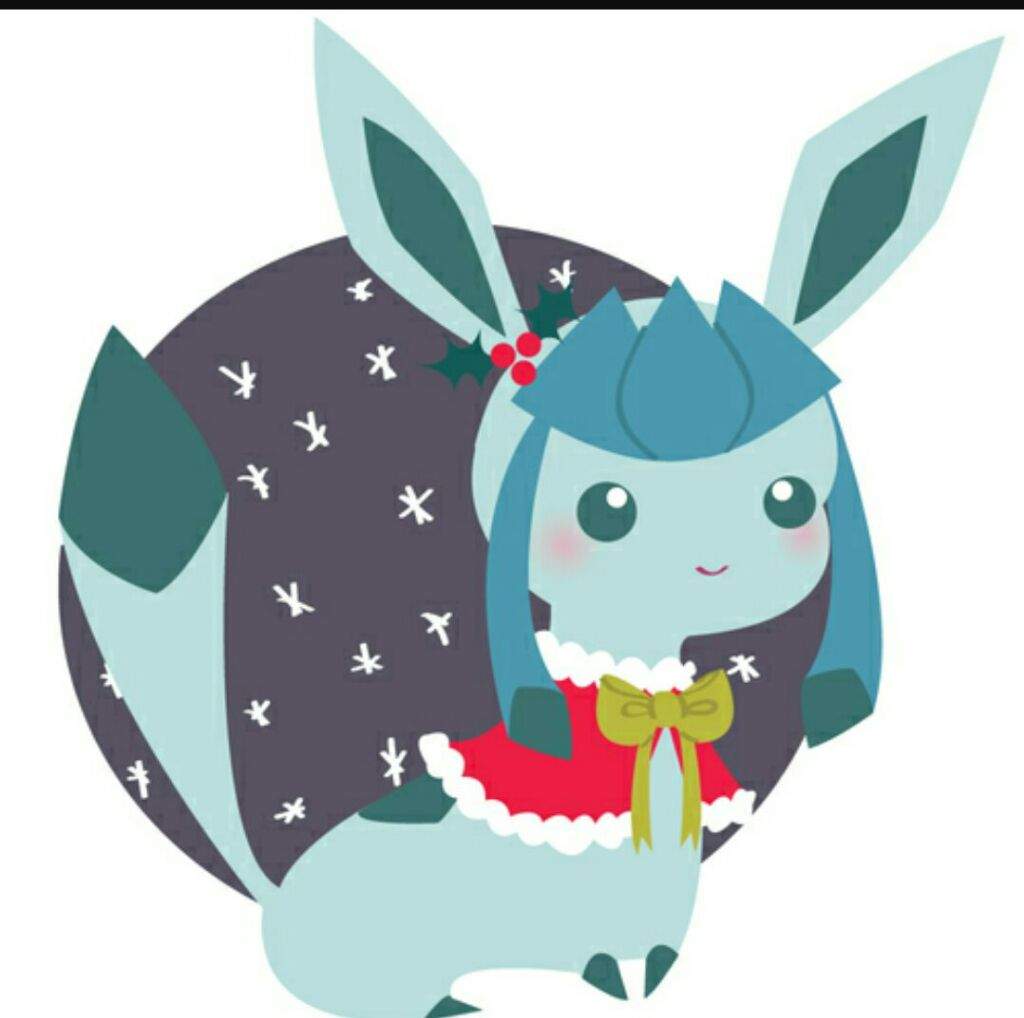 Christmas Glaceon Wiki Pokémon Amino