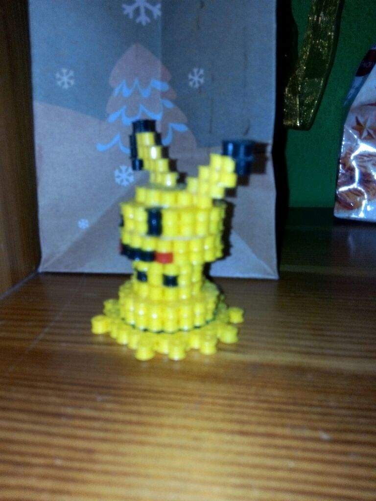 Mimikyu 3D Perler Beads 2.0 | Pokémon Amino Mimikyu 3D Perler Beads 2.0 | Pokémon Amino