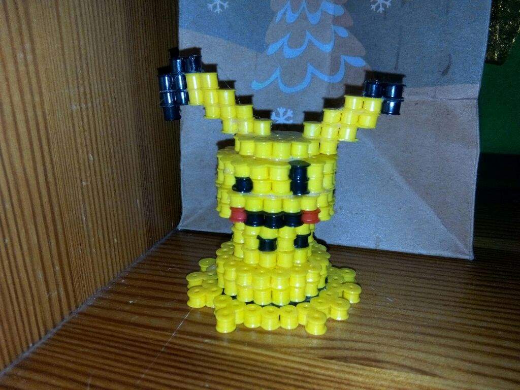 Mimikyu 3D Perler Beads 2.0 | Pokémon Amino Mimikyu 3D Perler Beads 2.0 | Pokémon Amino
