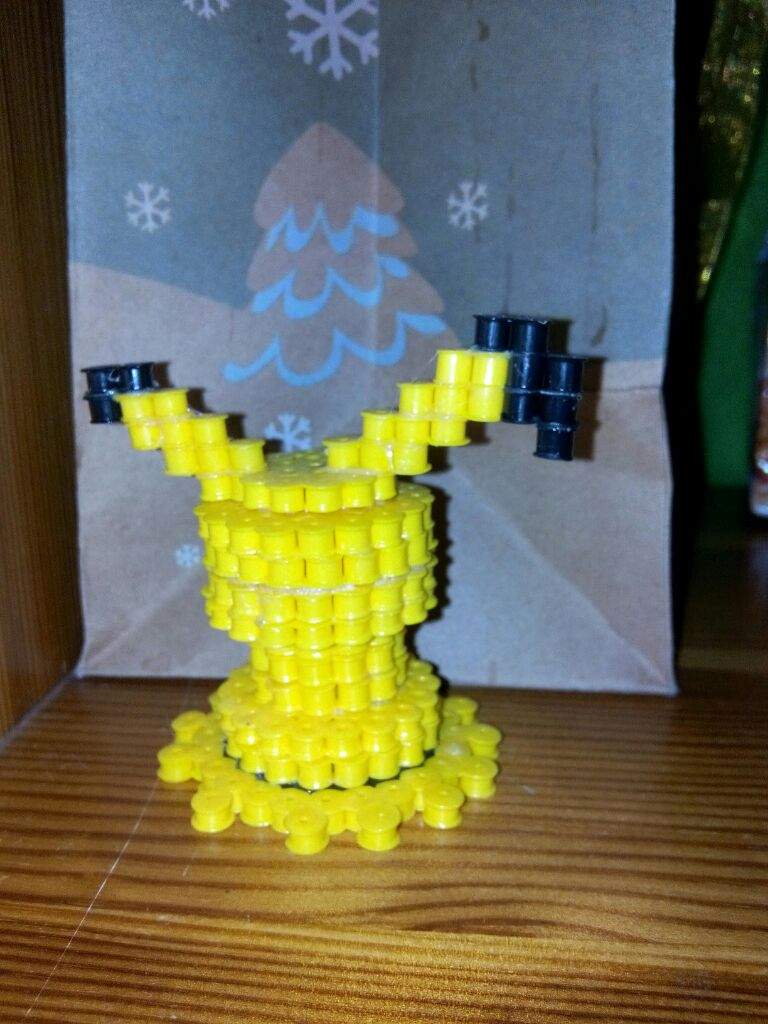 Mimikyu 3D Perler Beads 2.0 | Pokémon Amino Mimikyu 3D Perler Beads 2.0 | Pokémon Amino
