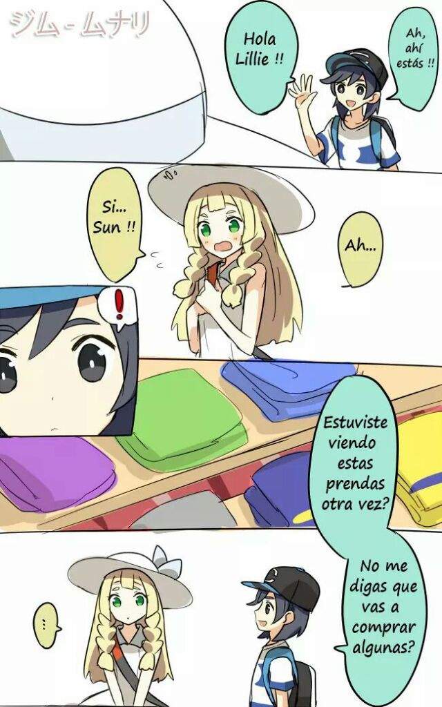 Un Comic De Lillie Y Sun •pokémon• En Español Amino