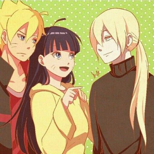 Himawari X Inojin ♡ •naruamino• Amino