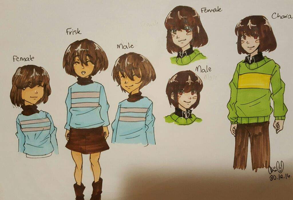 Gender Of Chara And Frisk Undertale Amino