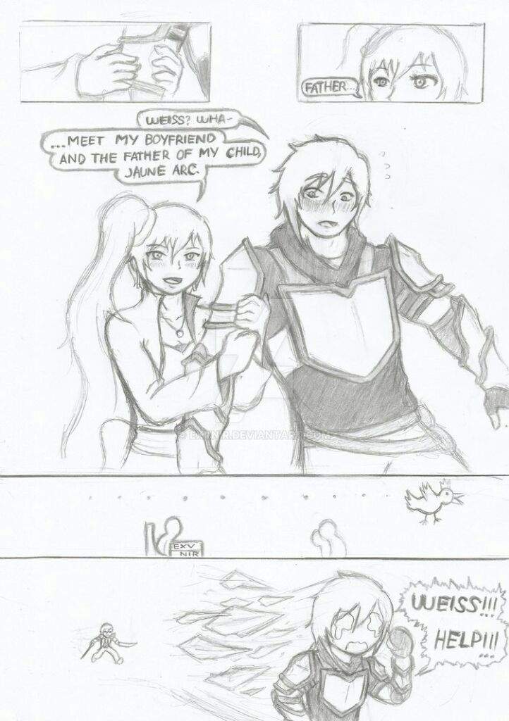 Jaune X Weiss Rwby Amino
