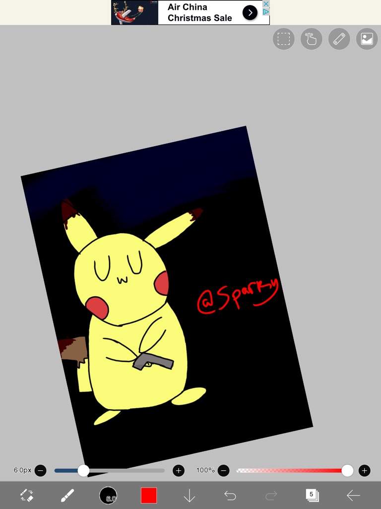 [MyArt] 'Edgy' Pikachu | Pokémon Amino