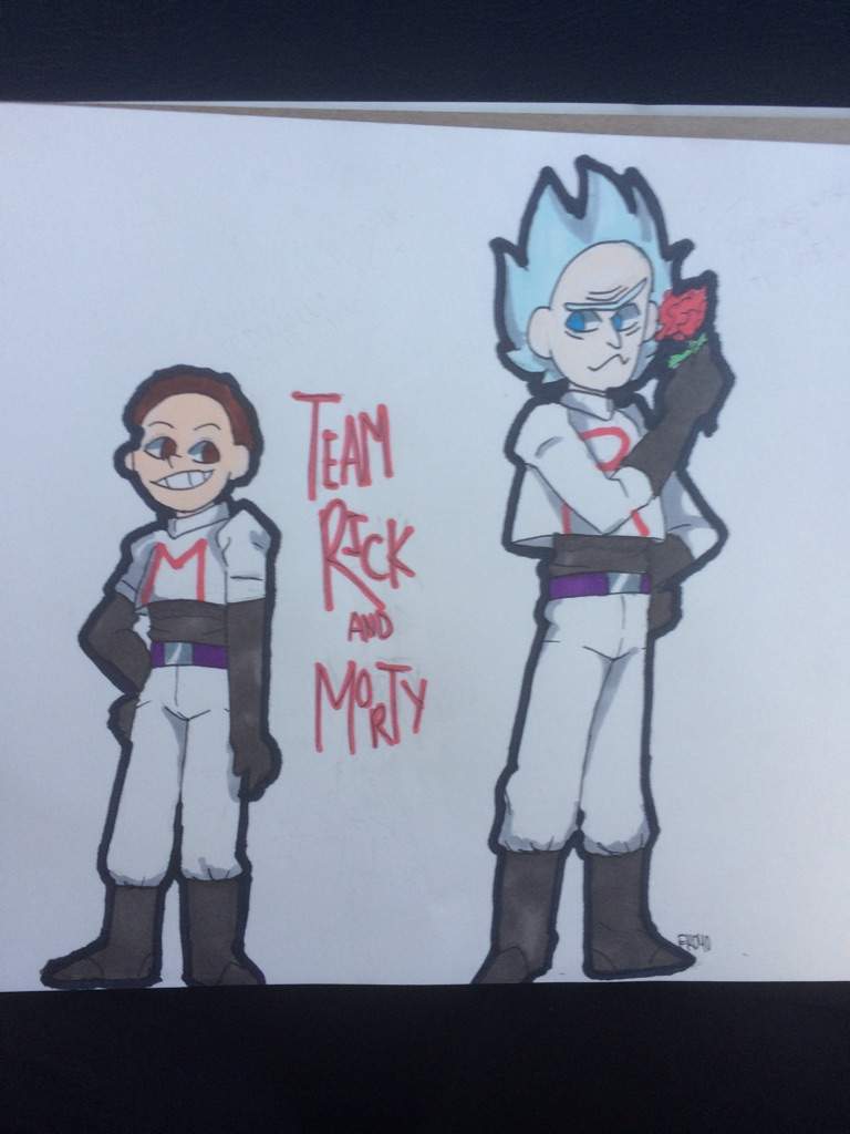 Rick and Morty (Team Rocket) Drawing! | Rick And Morty Amino Rick and Morty (Team Rocket) Drawing! | Rick And Morty Amino