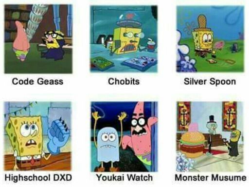 Bob Esponja •anime• Amino