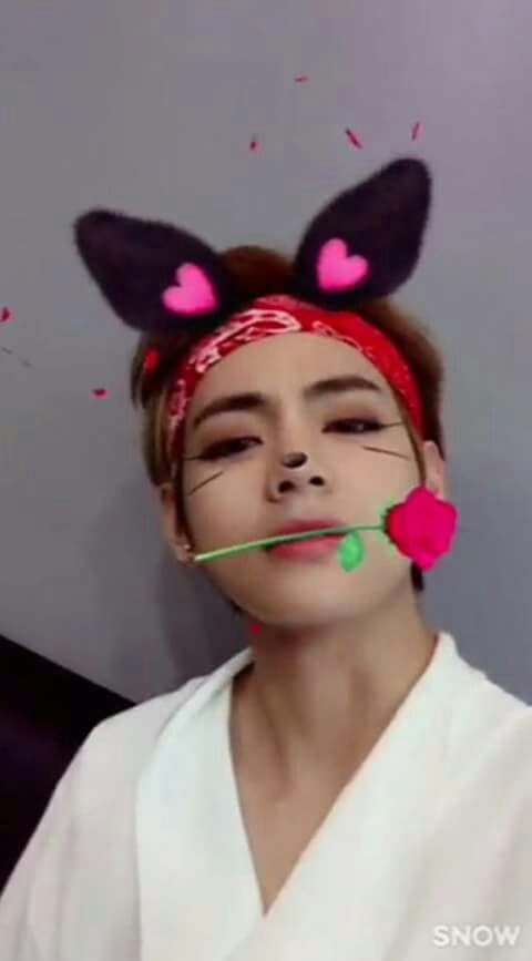 Taehyung In Bandana Armys Amino