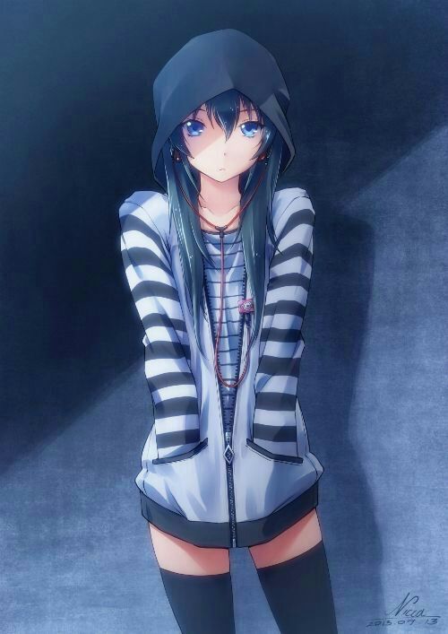 Anime Girls In Hoodies Anime Amino
