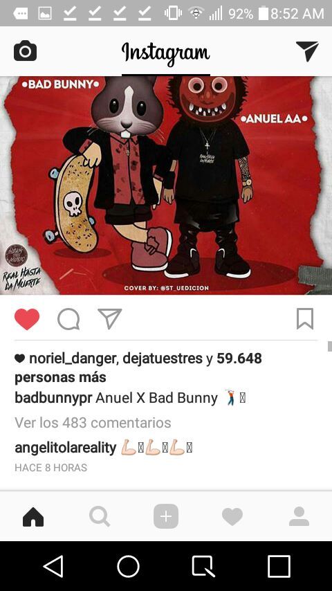 Bad Bunny Y Anuel Aa • Música Urbana • Amino