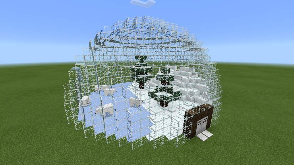  Dome Biomes Part 1 Snow Biome Minecraft Amino