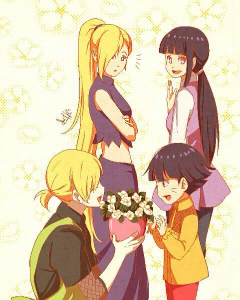 Inojin X Himawari •anime• Amino