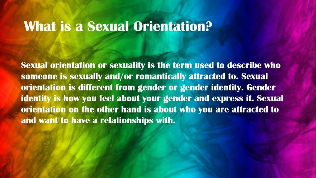 Introduction To Sexual Orientations Lgbt Amino