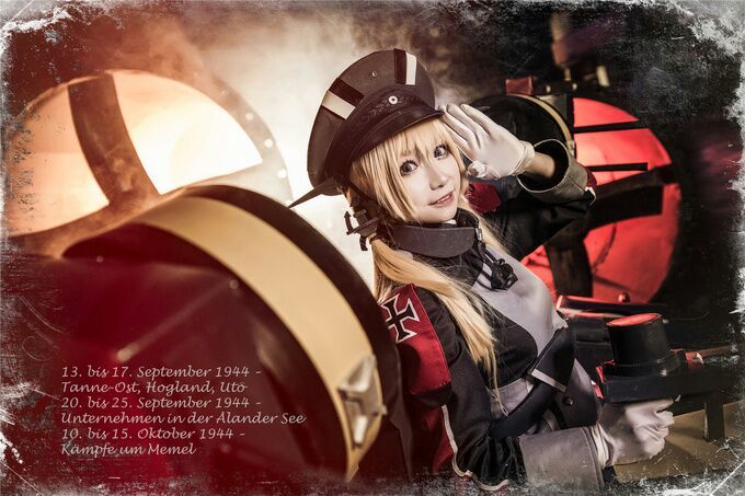 ⚓prinz Eugen⚓ Kantai Collection Cosplay By 小甜 😍👌 Anime Amino