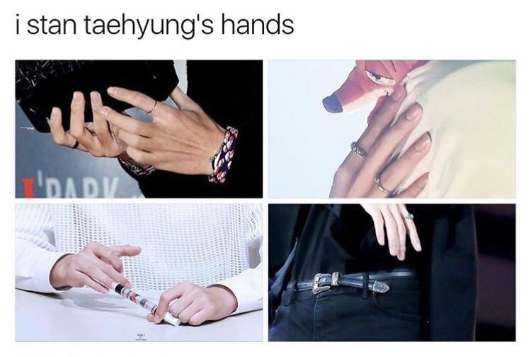 Taes Hand Appreciation Armys Amino