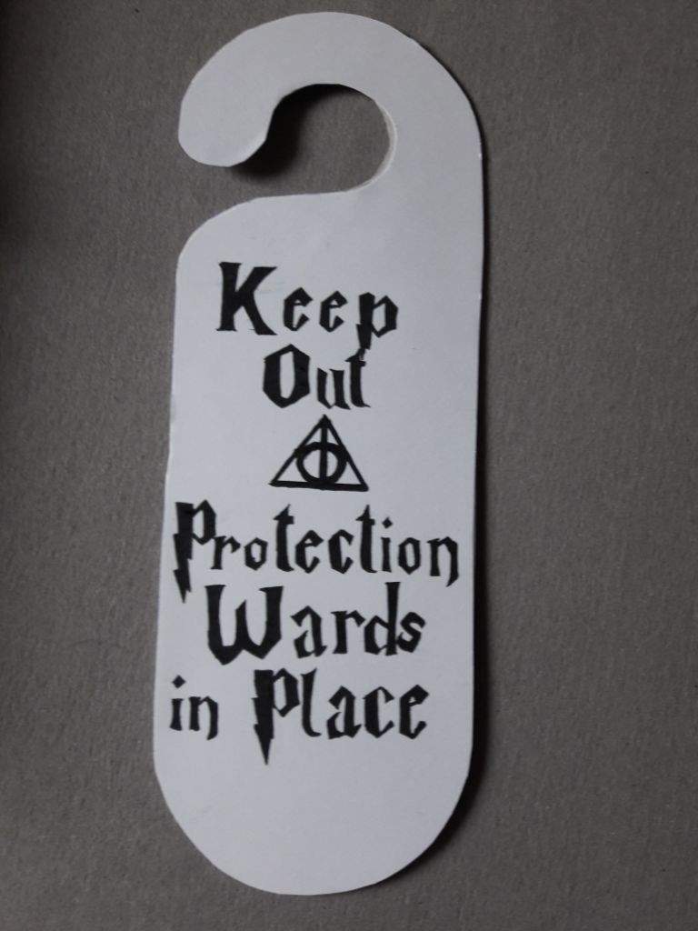 Diy Door Sign Harry Potter Amino