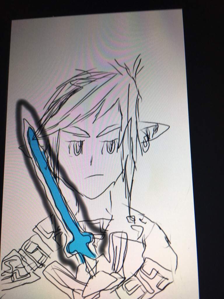 Botw link drawing | Zelda Amino