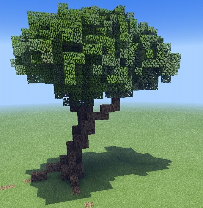 Building School Trees Minecraft Amino