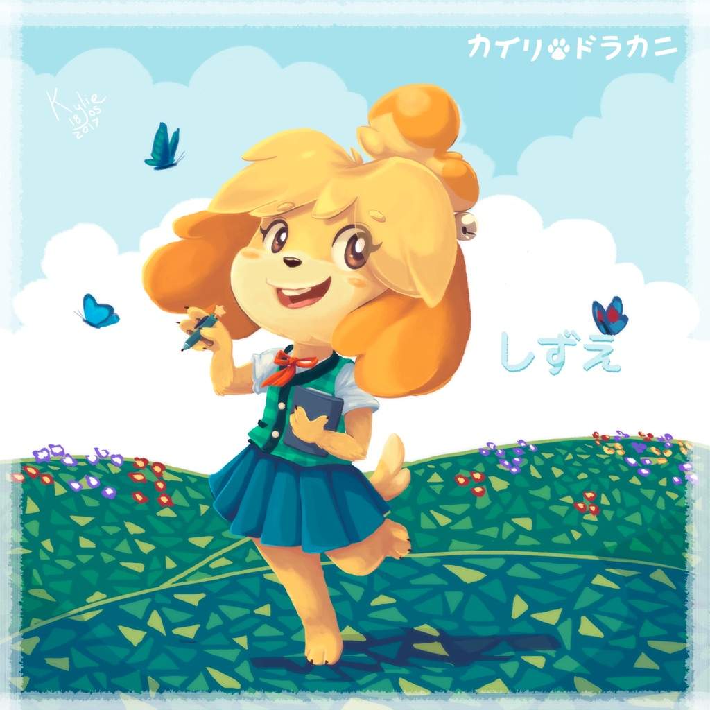 Isabelle Appreciation Profile Bg Mario Kart Amino