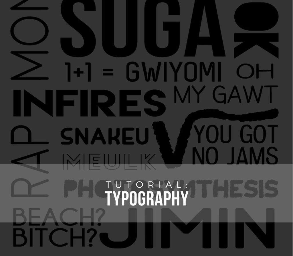 Tutorial Typography Armys Amino 