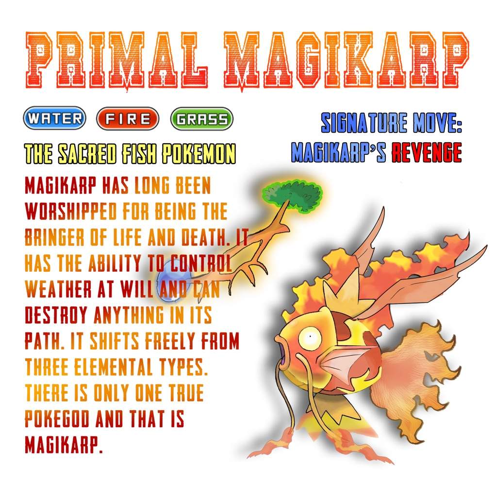 Primal Magikarp [Edit] | Pokémon Amino