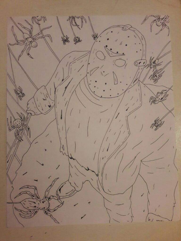 Dibujo De Jason Voorhees ๐ Dibujarte Amino