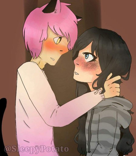 Party Selfie Dottieblazerylan And Daniel Fanart Aphmau Amino