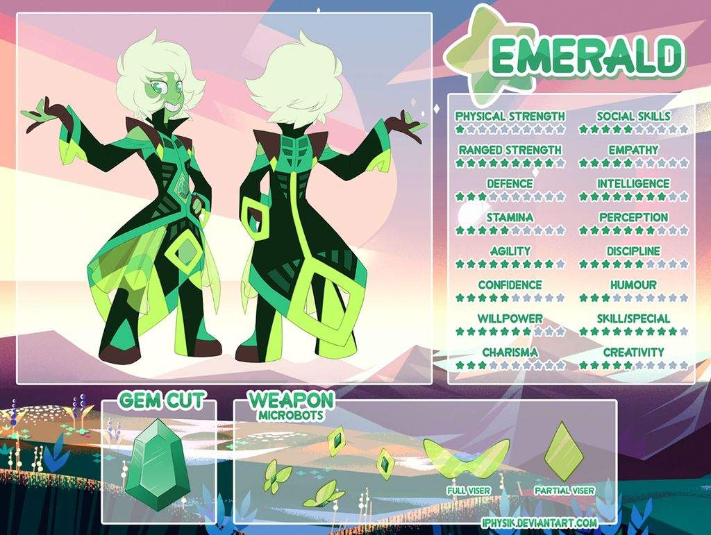 Emerald OC Wiki Steven Universe Amino