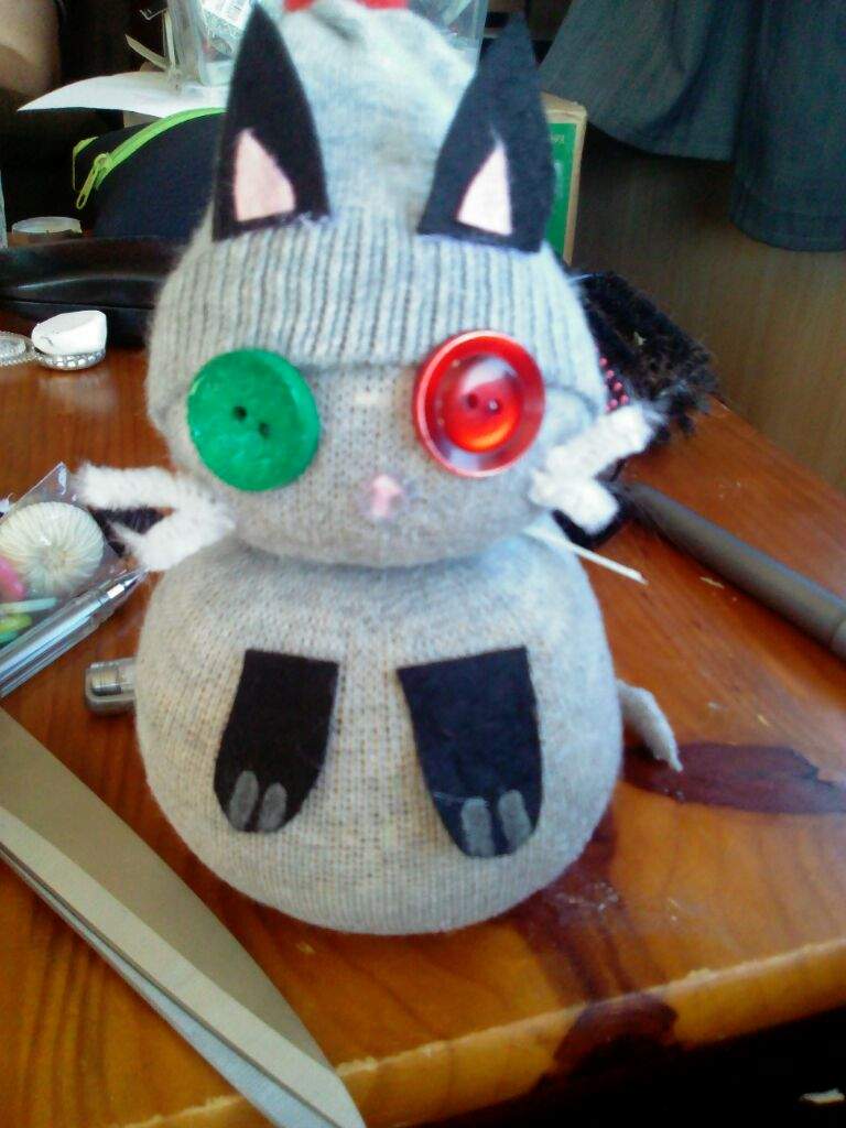 Diy Sock Cat Art Crafts And Diys Amino