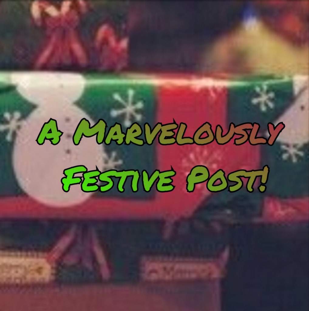 My Secret Santa Wish List Marvel Amino