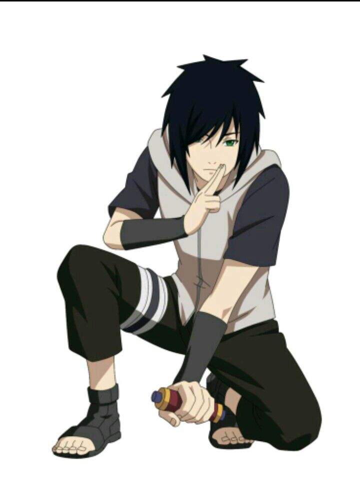 This Looks Like He Could Sakura And Sasukes Son Anime Amino
