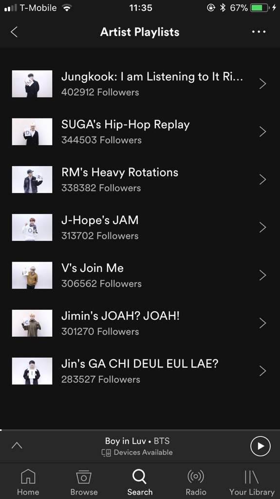 BTS’ Spotify Playlist Letters?? | ARMY's Amino