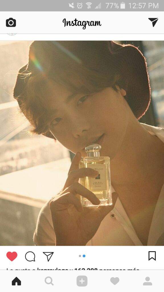Actualización Del Instagran De Lee Jong Suk 😊 •k Drama• Amino