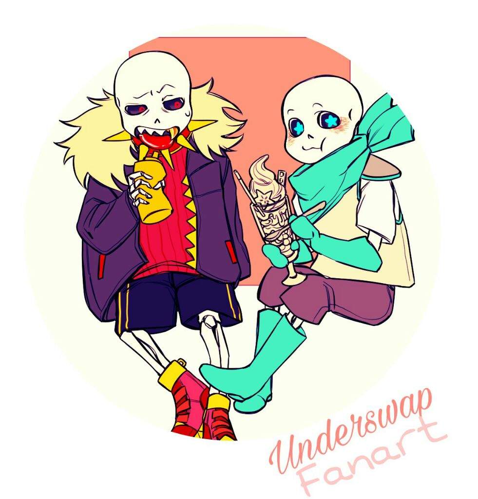 ⇨ UnderSwap - Fanart | Undertale Brasil Amino