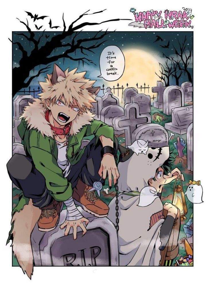 🎃 Halloween Midoriya Bakugo Todoroki 🎃 My Hero Academia Amino