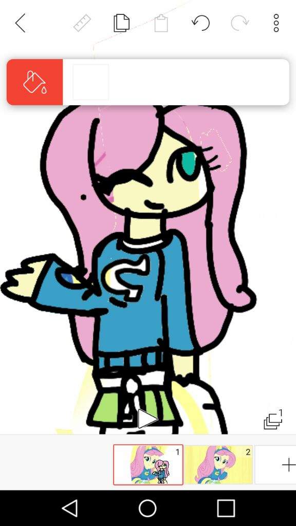 I Drew Fluttershy I Tried Vannamelon π The Official Amino