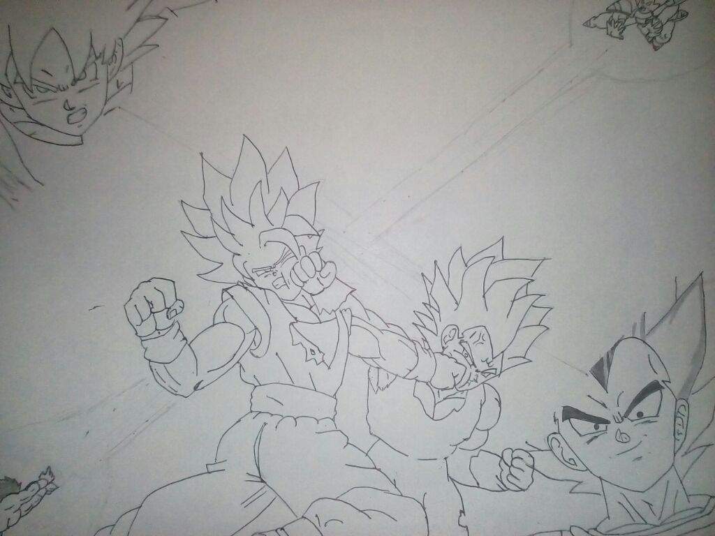 Dibujo De Goku Vz Vegetatorneodibujodb Dragon Ball EspaÑol Amino
