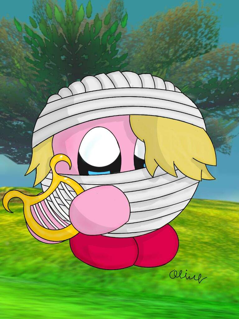Kirby Sheik - Fan art digital | • Nintendo • Amino Kirby Sheik - Fan art digital | • Nintendo • Amino