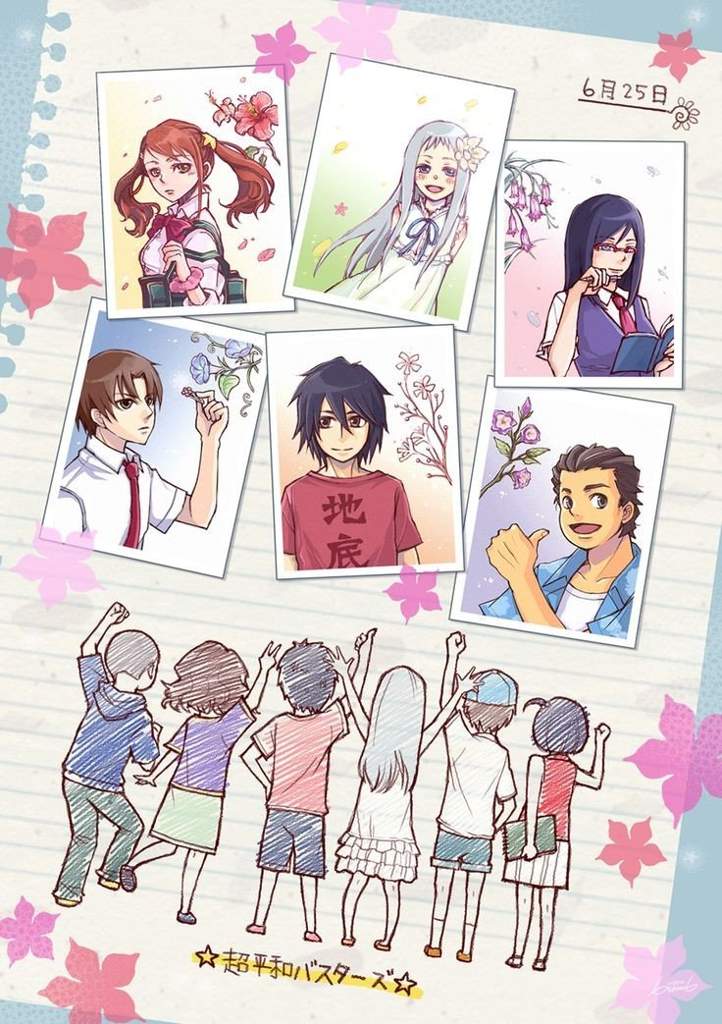 Anohana The Flower We Saw That Day Wiki Anime Amino