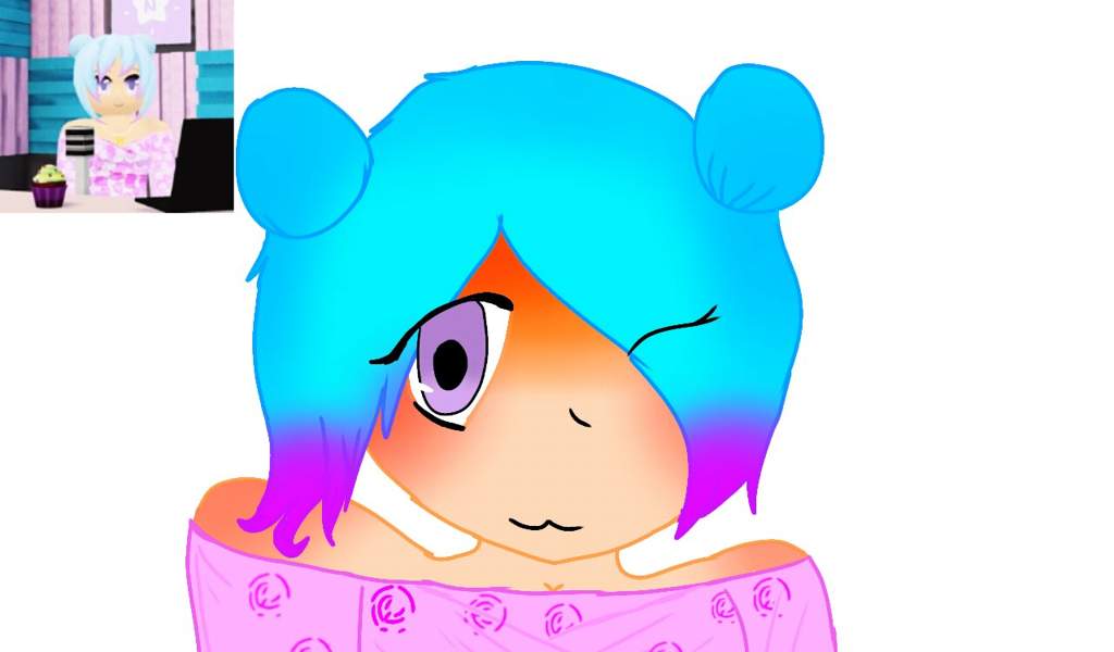 Tried drawing Nona in a different style for the eyes :P | Aphmau Amino Tried drawing Nona in a different style for the eyes :P | Aphmau Amino