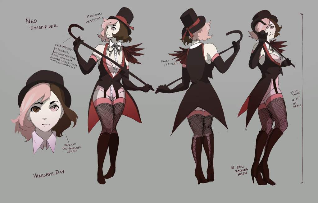 Neo Timeskip Ver Concept Art And Headcannon Rwby Amino