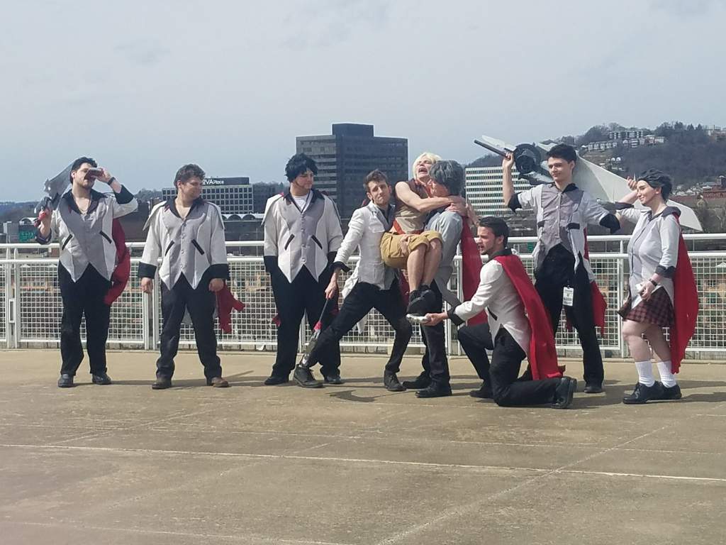 Part 1 Of The Tekko 2018 Photoshoot I Was Impaled Weiss And It Was Insanely Windy Rwby Amino