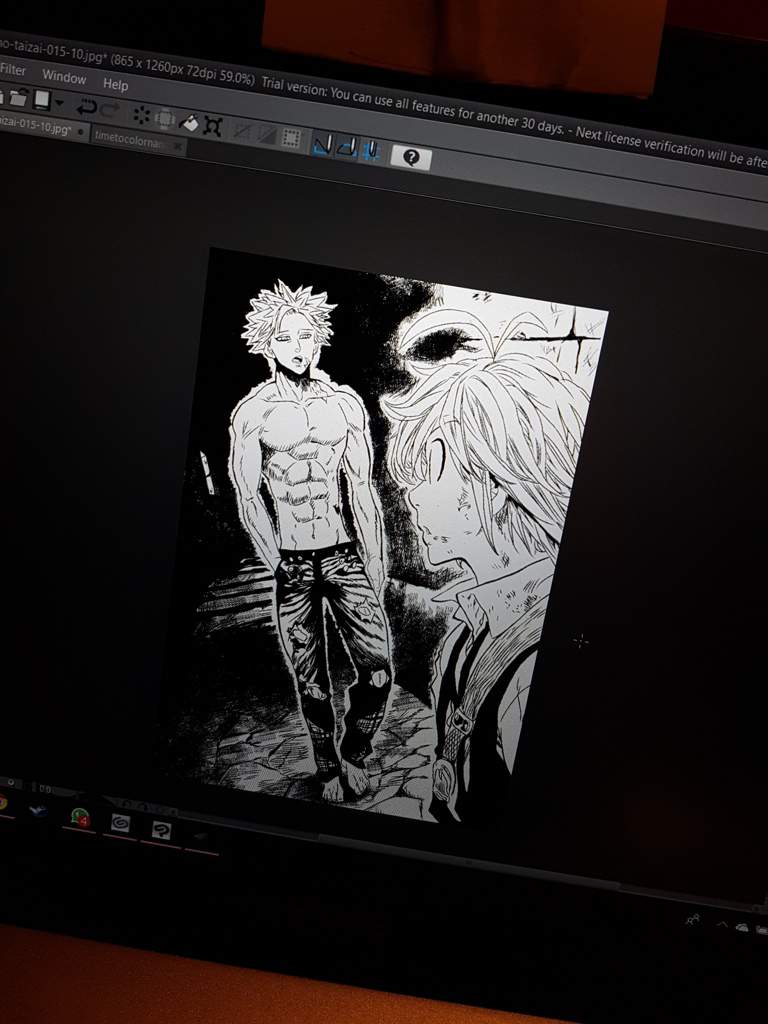 Ban And Meliodas Digital Fanart Anime Amino
