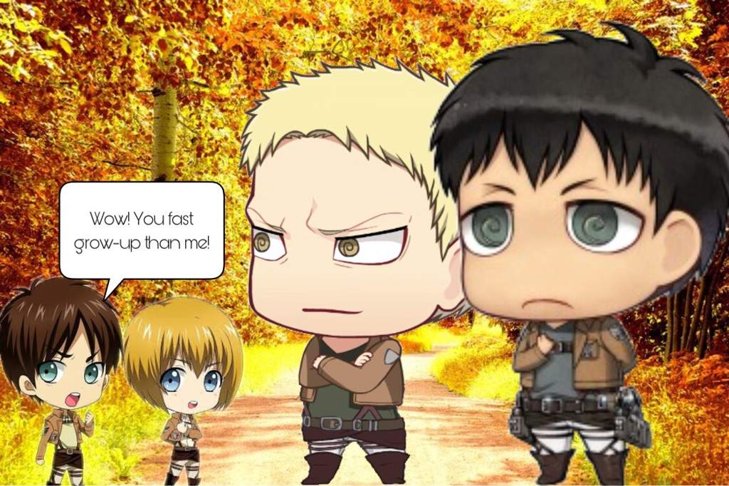 Eren And Armin Think Reiner And Bertholdt Like Adult Anime Amino