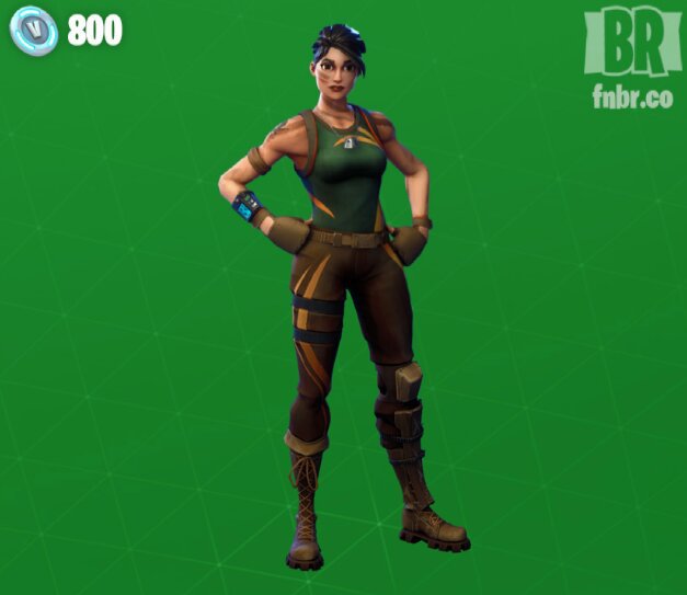 Jungle Scout Fortnite Skin Female Jungle Outfit