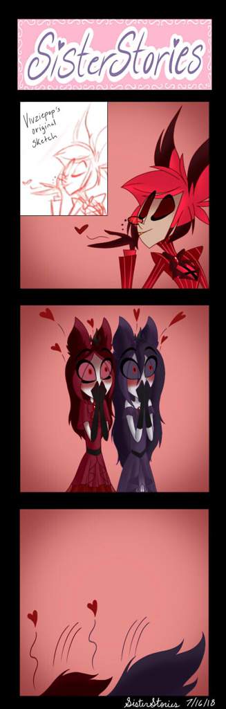 Alastors Kiss Mini Comichhoc Hazbin Hotel Official Amino